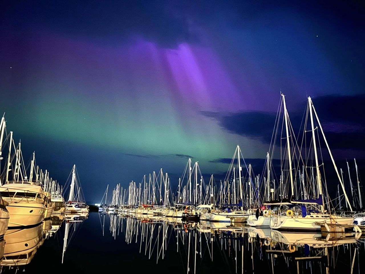 Yacht Havens witness spectacular Northern Lights display | News | Yacht ...