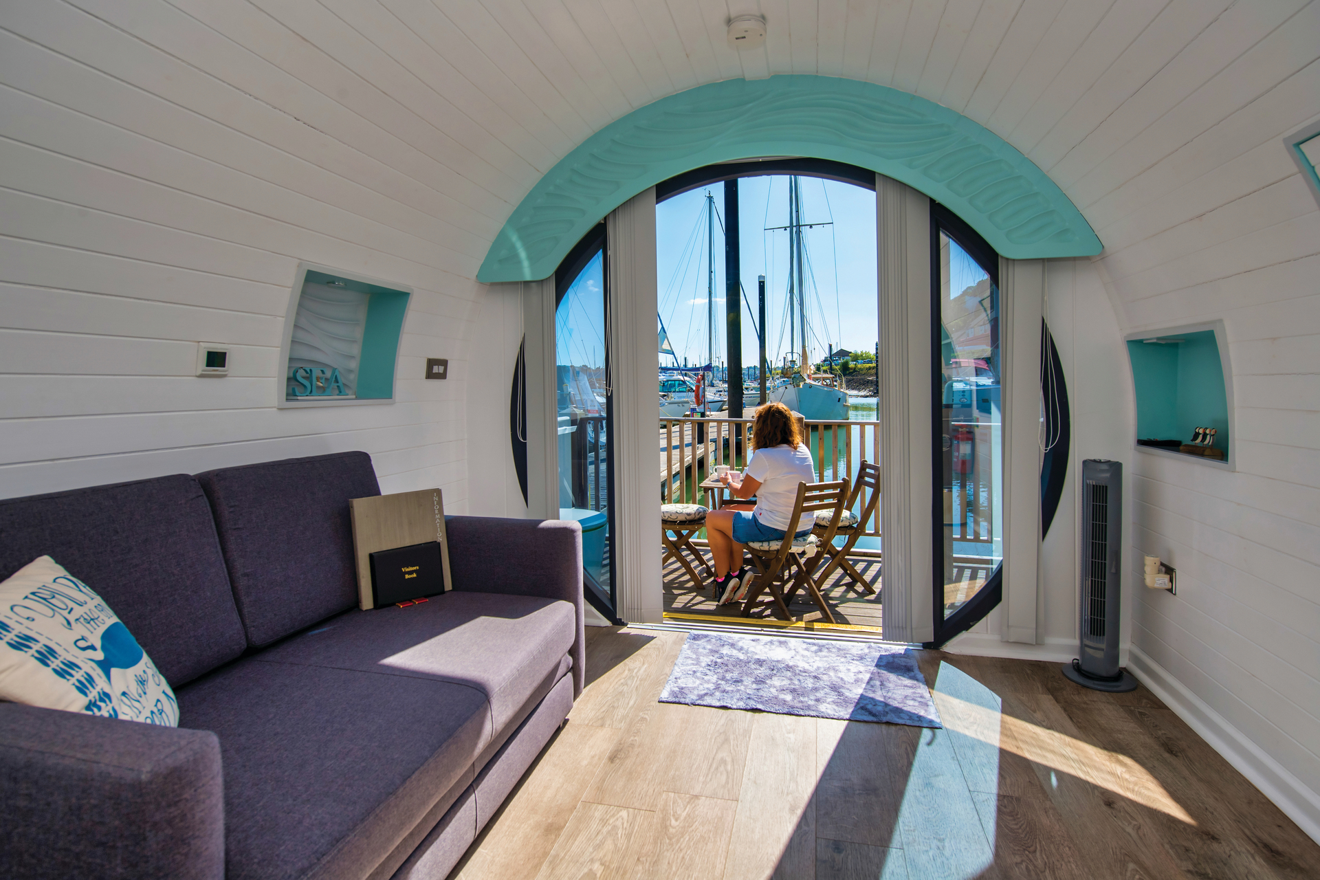 Haven Pod Gallery | Floating Pods in Milford | Neyland