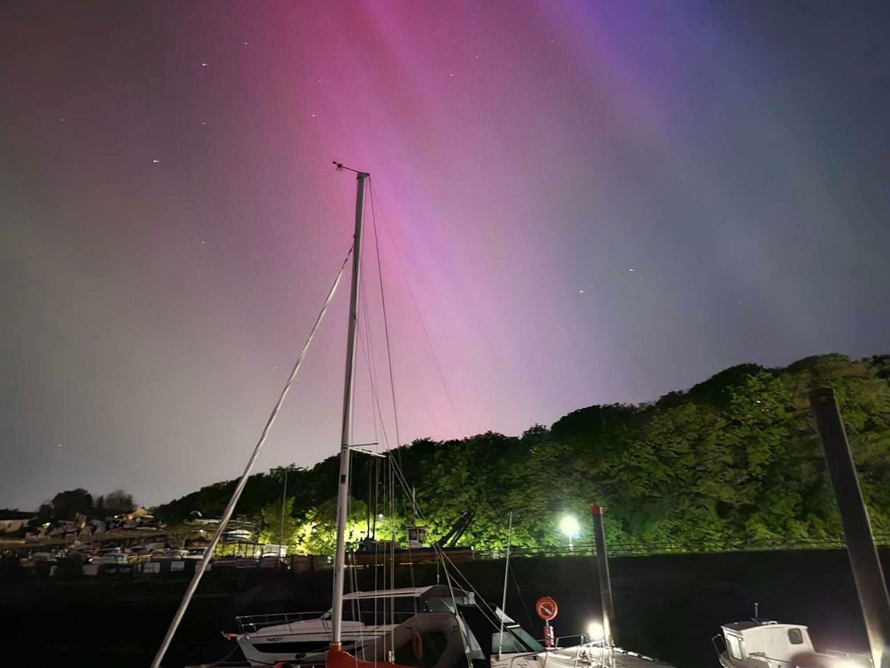 Yacht Havens witness spectacular Northern Lights display | News | Yacht ...