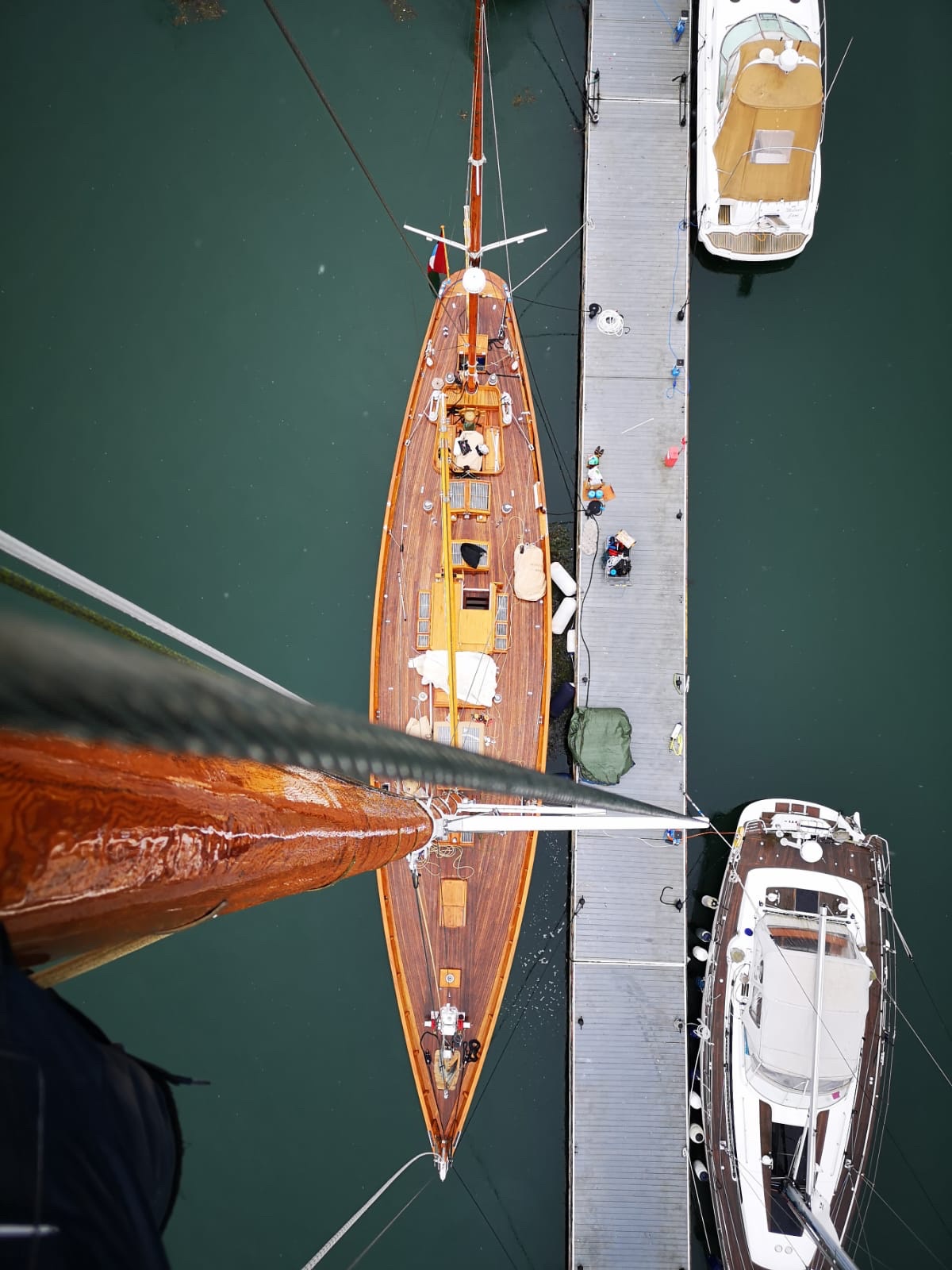 Rigging Work for 24m Fife Yacht | News | Plymouth Yacht Haven