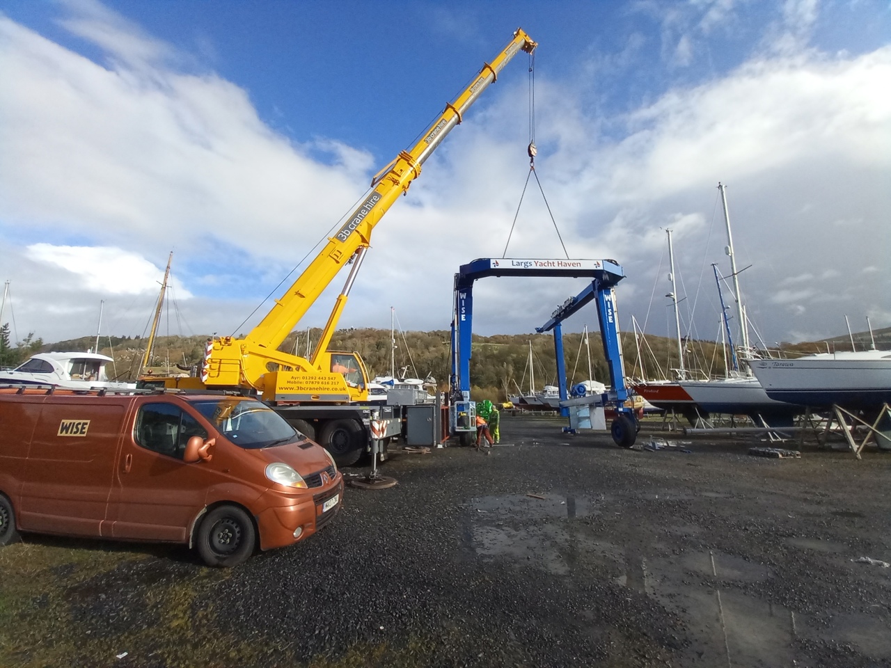 Major boatyard investment at Largs | News | Largs Yacht Haven