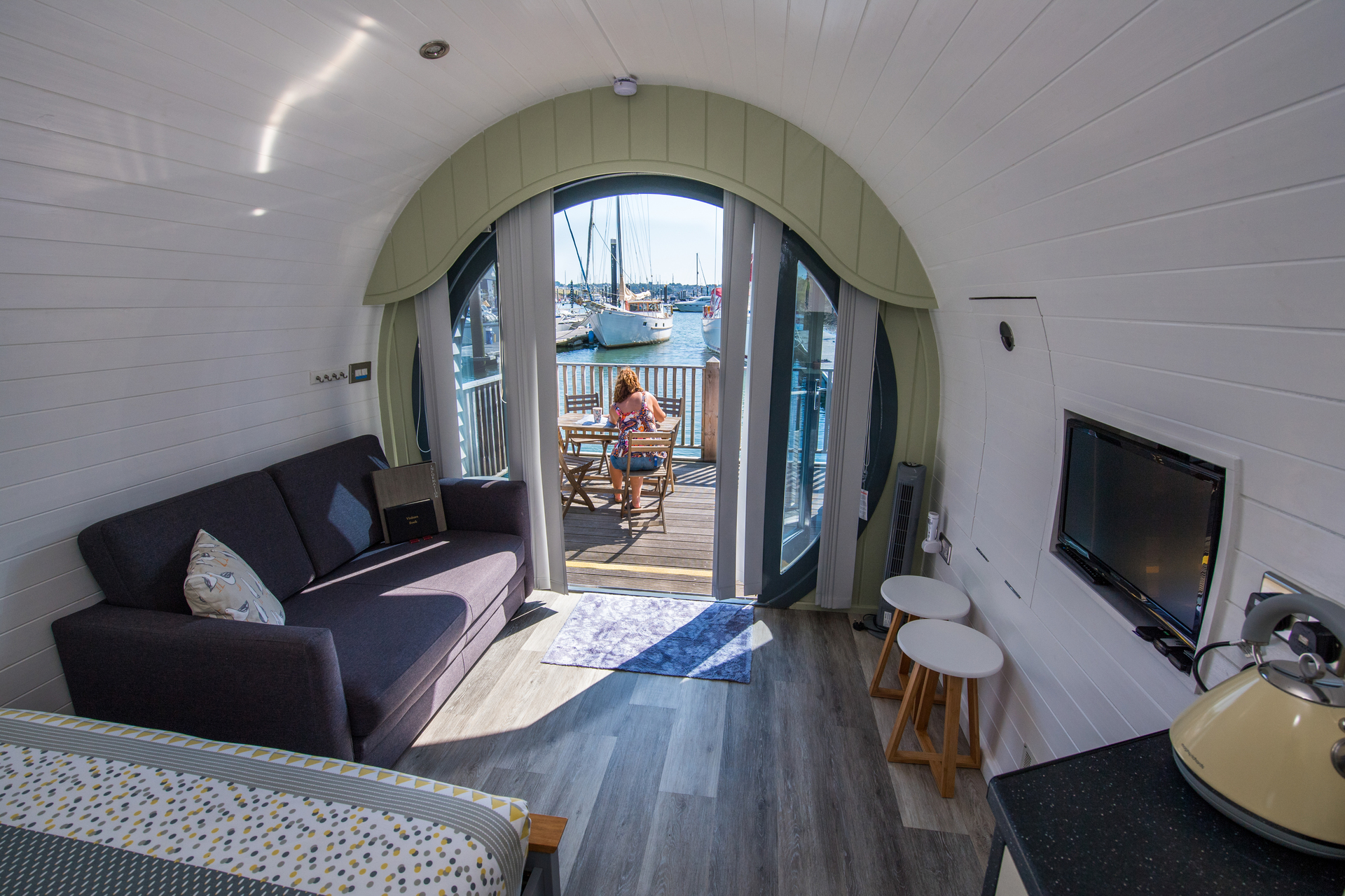Haven Pod Gallery | Floating Pods in Milford | Neyland