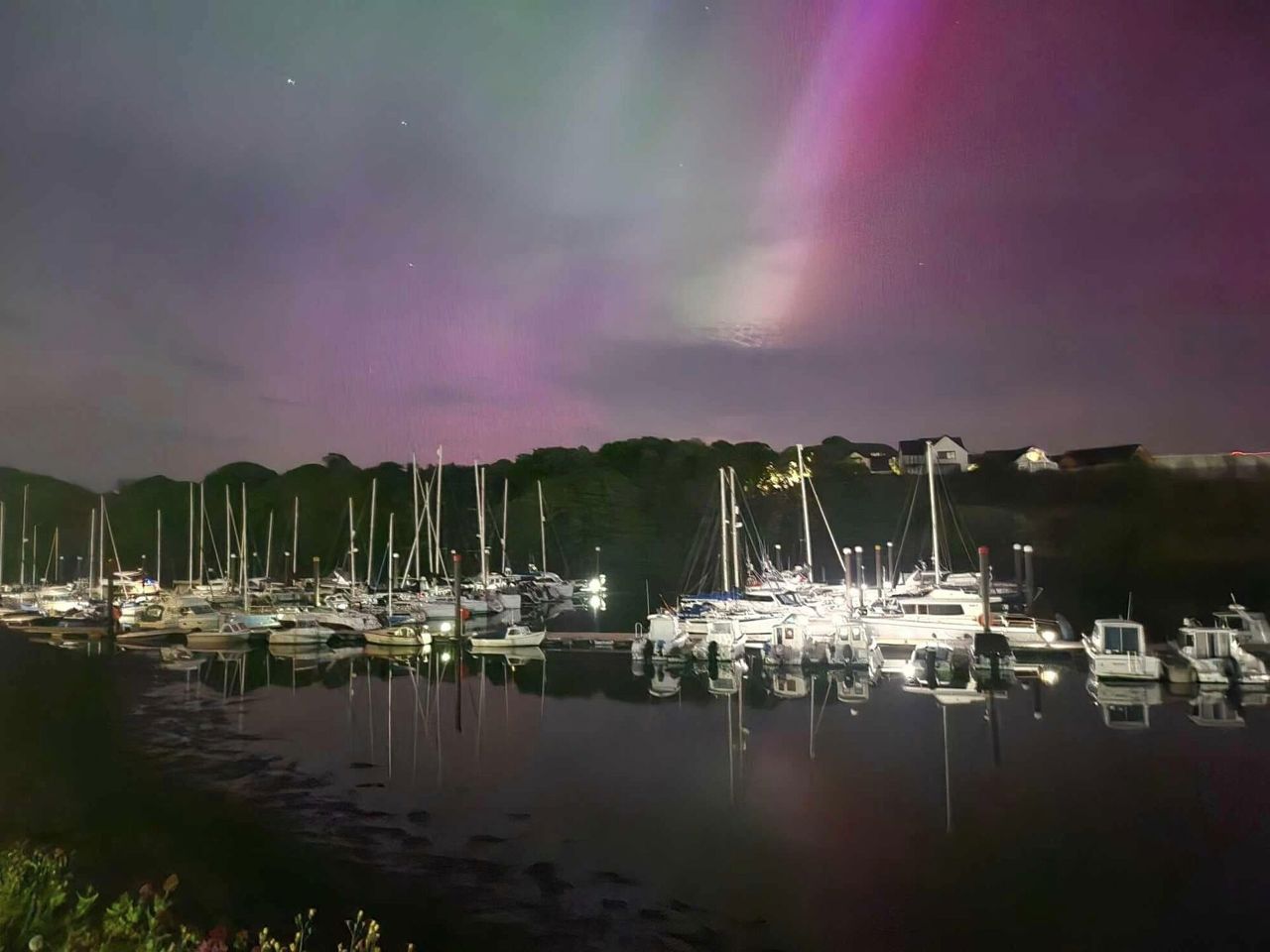 Yacht Havens witness spectacular Northern Lights display | News | Yacht ...