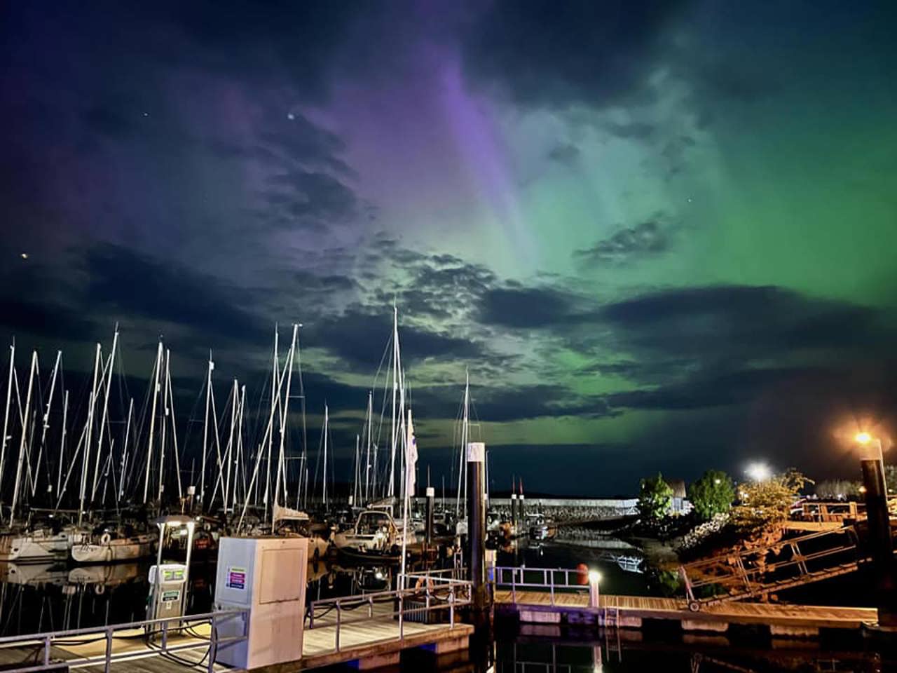 Yacht Havens witness spectacular Northern Lights display | News | Yacht ...